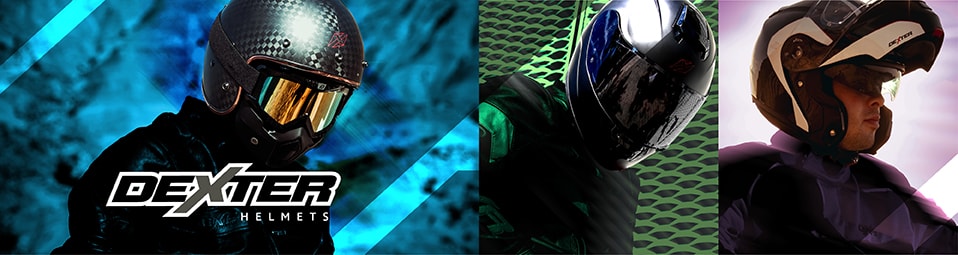 Dexter Helmets - FREE UK DELIVERY