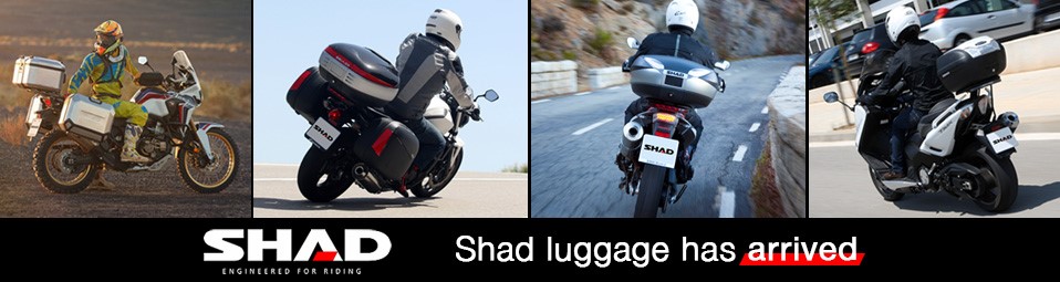 Shad Luggage - FREE UK DELIVERY