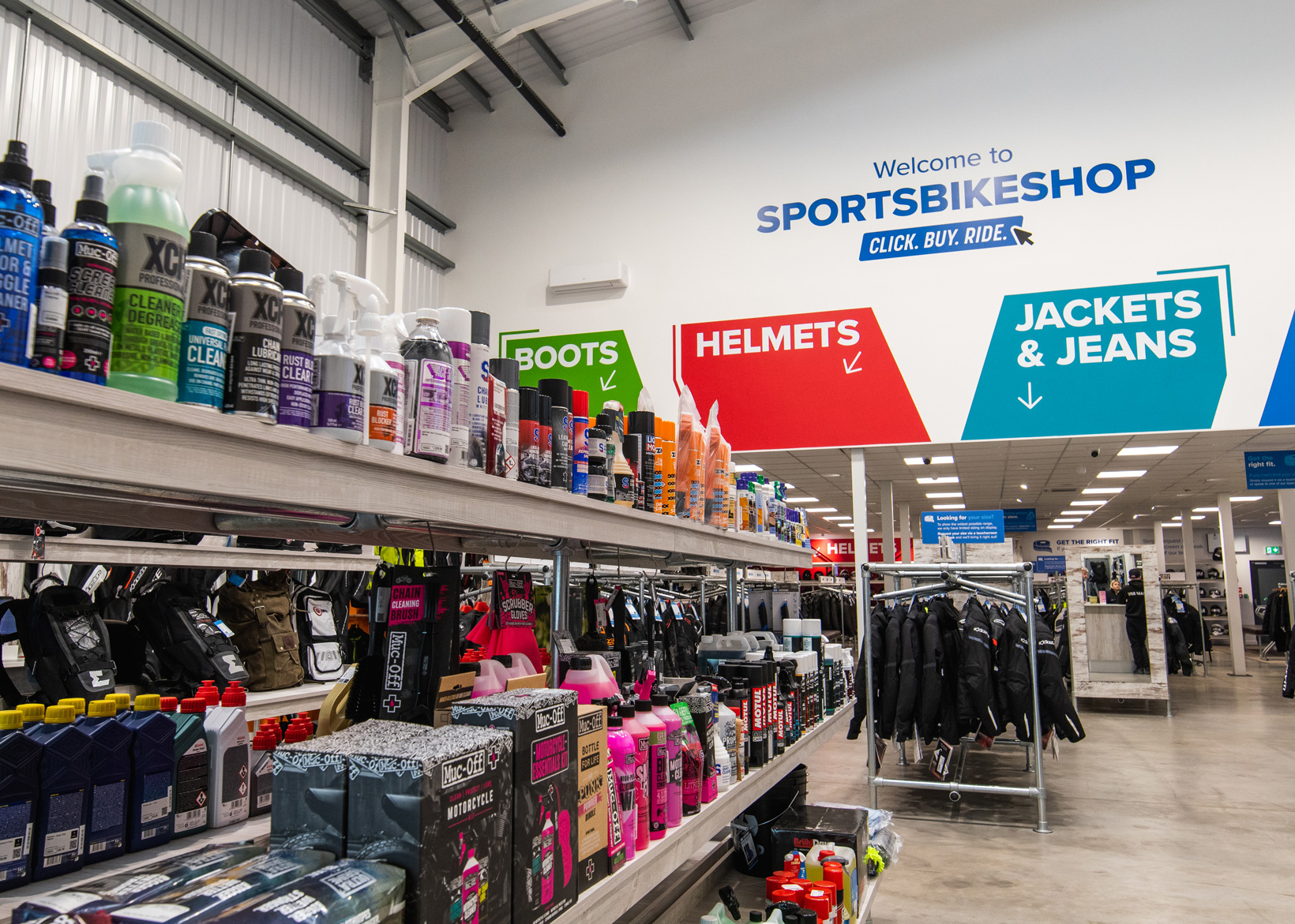 Sportsbikeshop Birmingham store | Open 7 days