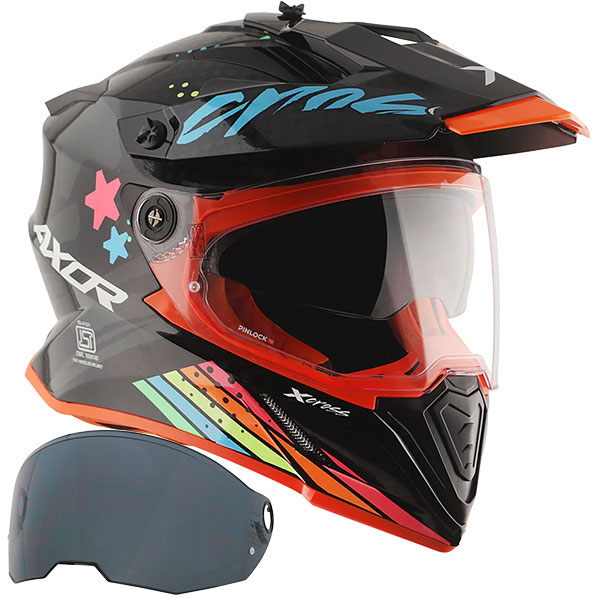 Axor X-Cross Adventure 22.06 - Gloss X2 Black / Grey Graphic - FREE UK ...