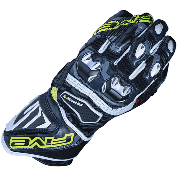 Five RFX1 Replica Gloves - Camo Fluo Yellow - FREE UK DELIVERY