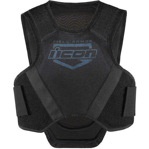Icon Field Armour Softcore Vest - Black - FREE UK DELIVERY