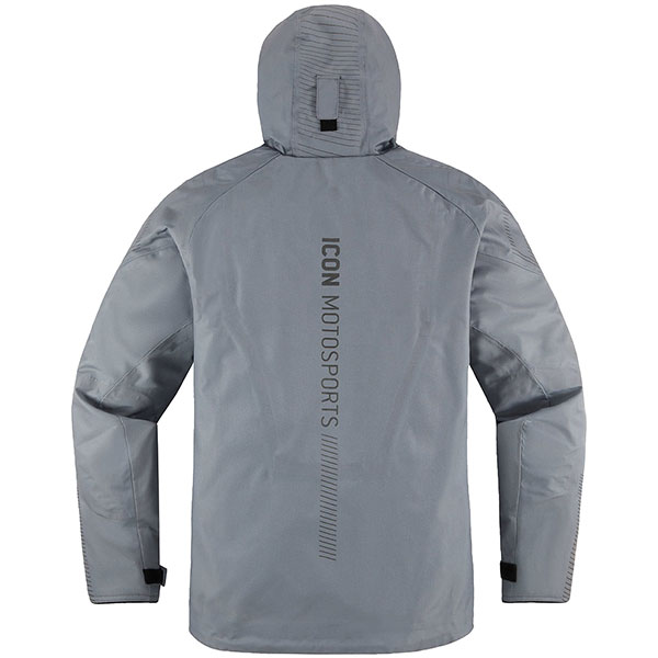 Icon PDX3 Textile Jacket - Grey - FREE UK DELIVERY