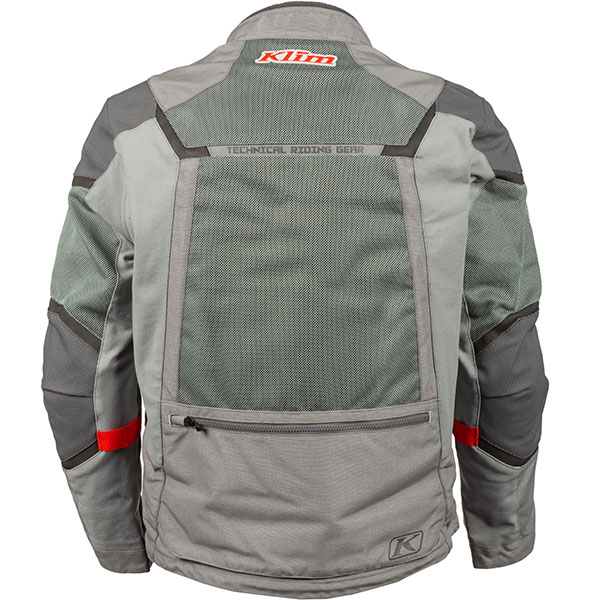 Klim Baja S4 Textile Jacket - Cool Grey / Redrock - FREE UK DELIVERY