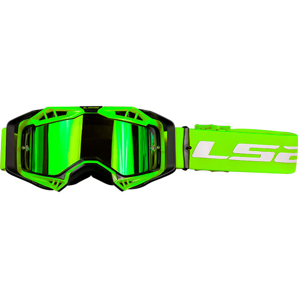LS2 Aura Pro Goggles - Iridium Lens - FREE UK DELIVERY