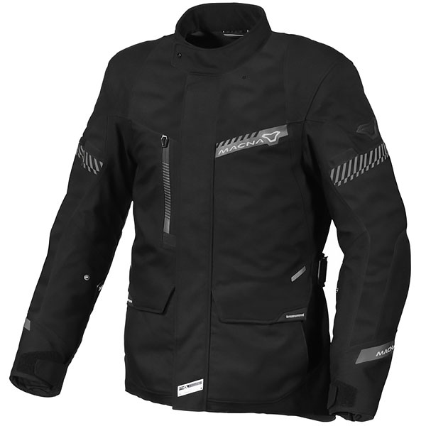 Macna Aspire Textile Jacket - Black - FREE UK DELIVERY