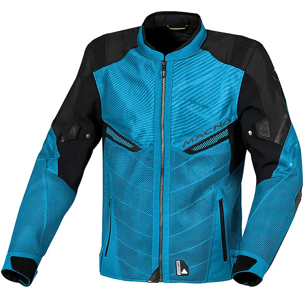 Macna Foxter Textile Jacket - Blue / Black - FREE UK DELIVERY