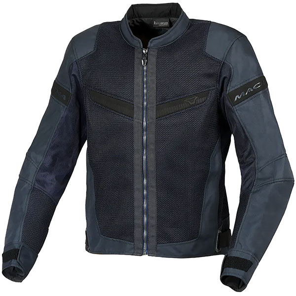 Macna Velotura Textile Jacket - Dark Blue - FREE UK DELIVERY