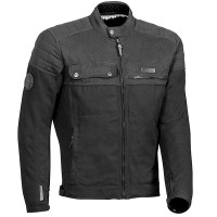 Icon Brigand Cordura Denim Textile Jacket - Black - FREE UK DELIVERY