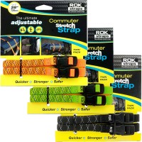 ROK Straps MD 16mm Adjustable Stretch Pack Strap - SPORTSBIKESHOP
