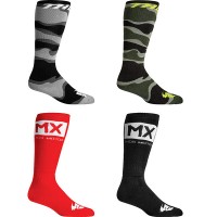 Thor MX Socks - Camo / Grey / White - SPORTSBIKESHOP