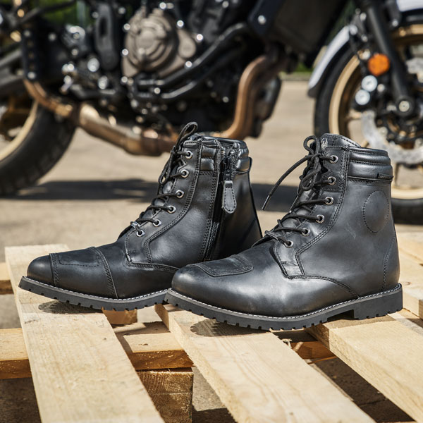 Merlin Ruben Waterproof Leather Boots - Black - FREE UK DELIVERY