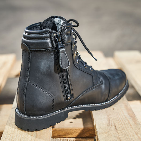 Merlin Ruben Waterproof Leather Boots - Black - FREE UK DELIVERY