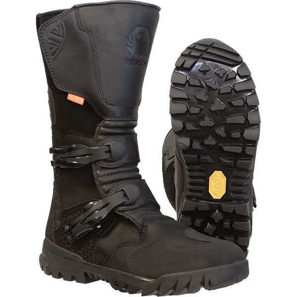 Merlin Maverick Waterproof D3O® Boots - Black - FREE UK DELIVERY