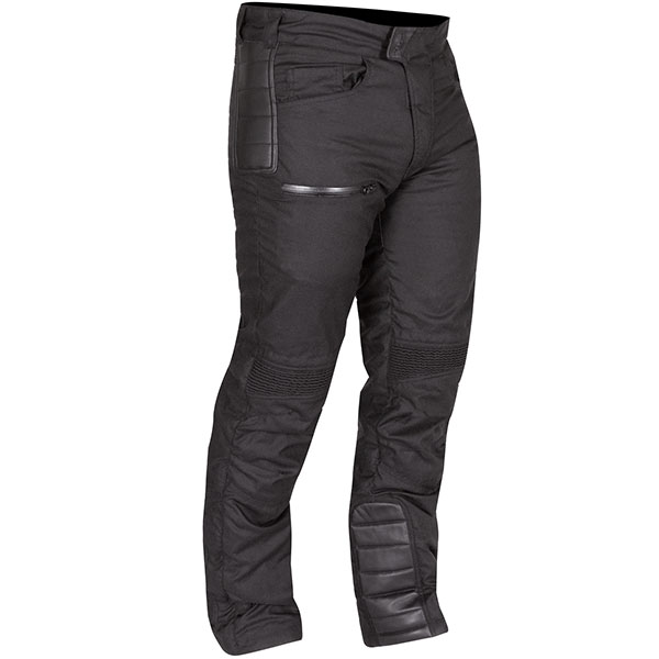 Merlin Lombard Cotec Wax Textile Trousers - Black - FREE UK DELIVERY