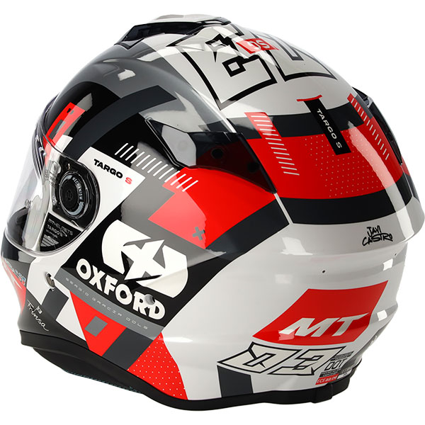 MT Targo S - Sergio Garcia Gloss Red / White - FREE UK DELIVERY