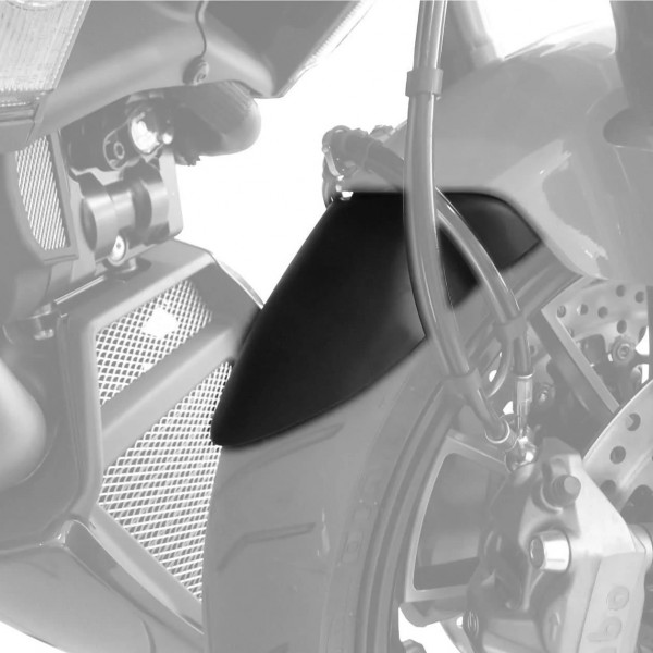 Pyramid Extenda Fenda Matt Black - Ducati Diavel - SPORTSBIKESHOP