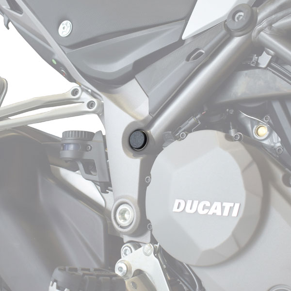 Pyramid Frame End Caps - Ducati X Diavel / S - SPORTSBIKESHOP