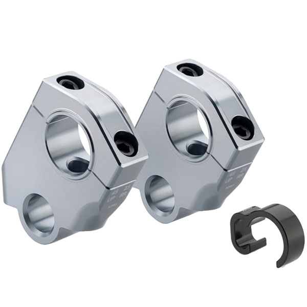 Rizoma AZ451 Handlebar Swept-Back Riser Kit - BMW R1200GS / R1250GS ...