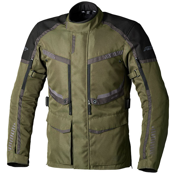 RST Maverick Evo CE Textile Jacket - Khaki Grey - FREE UK DELIVERY