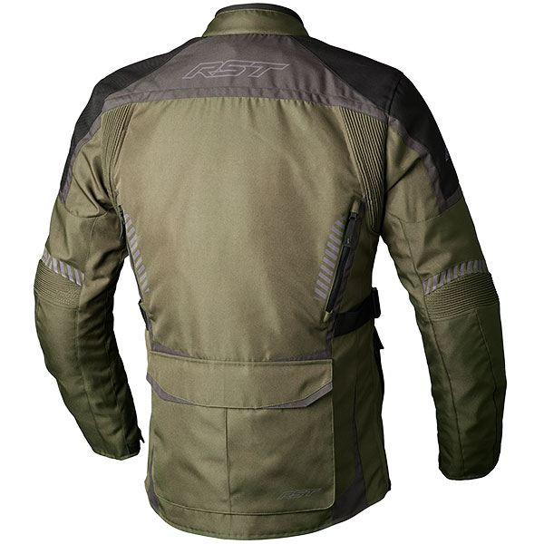RST Maverick Evo CE Textile Jacket - Khaki Grey - FREE UK DELIVERY