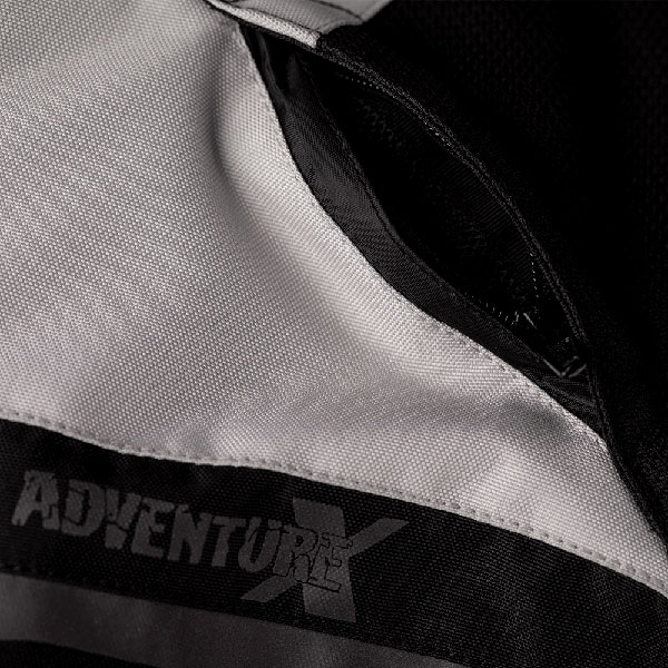 RST Pro Series Adventure-X CE Textile Jacket - Silver / Black - FREE UK ...