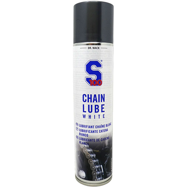 S100 White Chain Lube Spray 400ml - SPORTSBIKESHOP