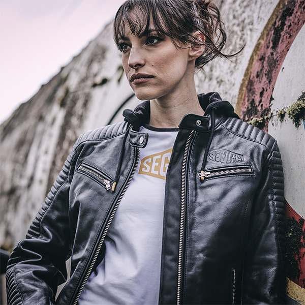 Segura Ladies Dorian 2 Leather Jacket - Black - FREE UK DELIVERY