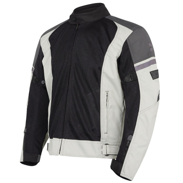 Spada Alberta Modular Jacket - Grey / Black / Yellow - FREE UK DELIVERY