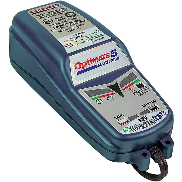 TecMate OptiMate 5 Battery Optimiser (SAE) - FREE UK DELIVERY