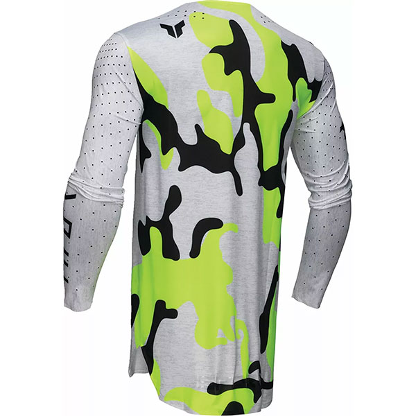 Thor Sport Riot Jersey - White / Acid - FREE UK DELIVERY